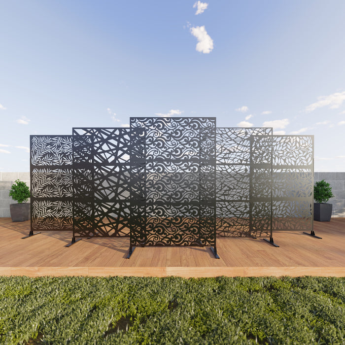 metal privacy screens - Panel Prestige Outdoors