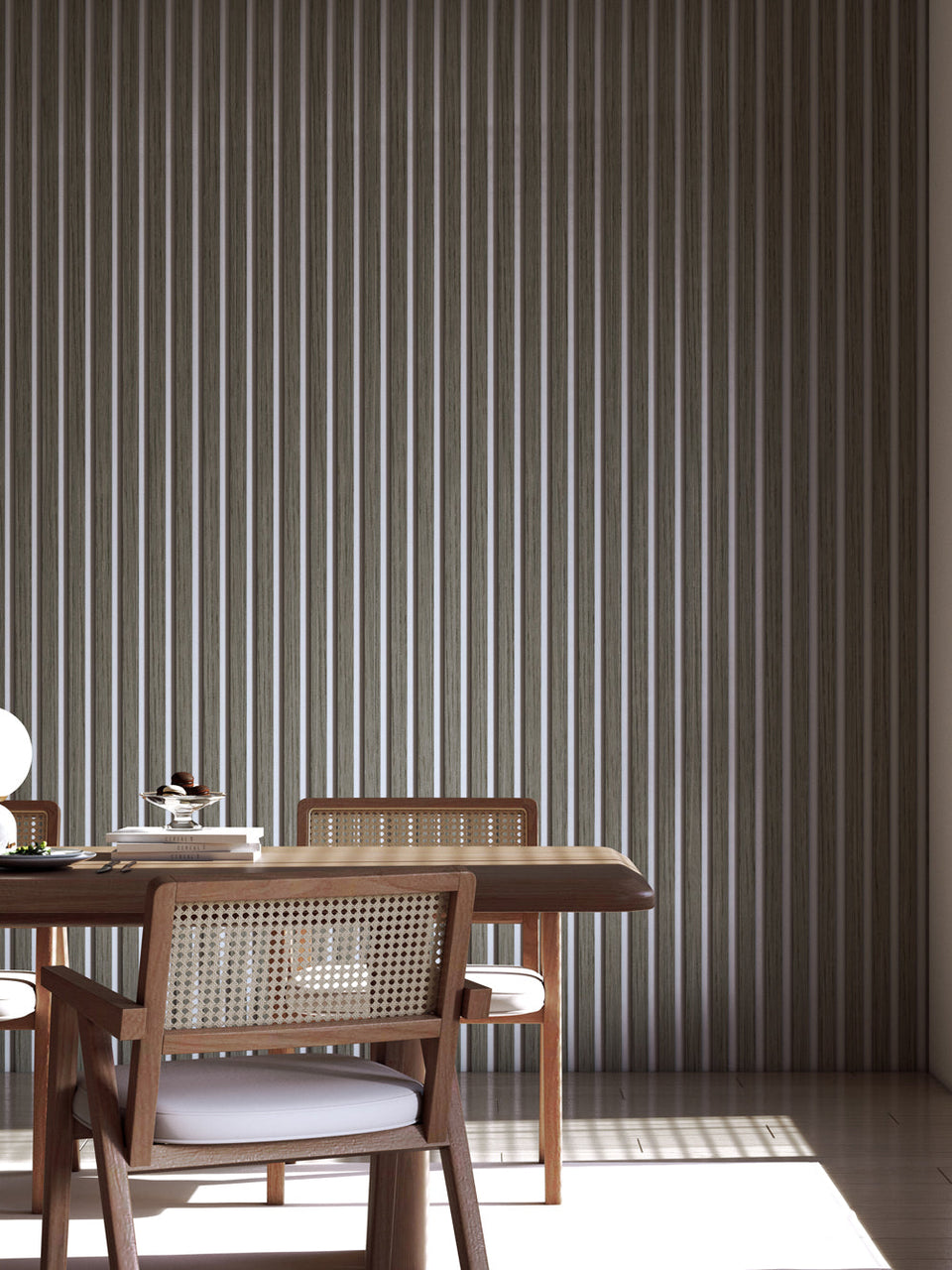 Charcoal Acoustic Wall Panels With Pure-White Accents Interior Soundpr ...