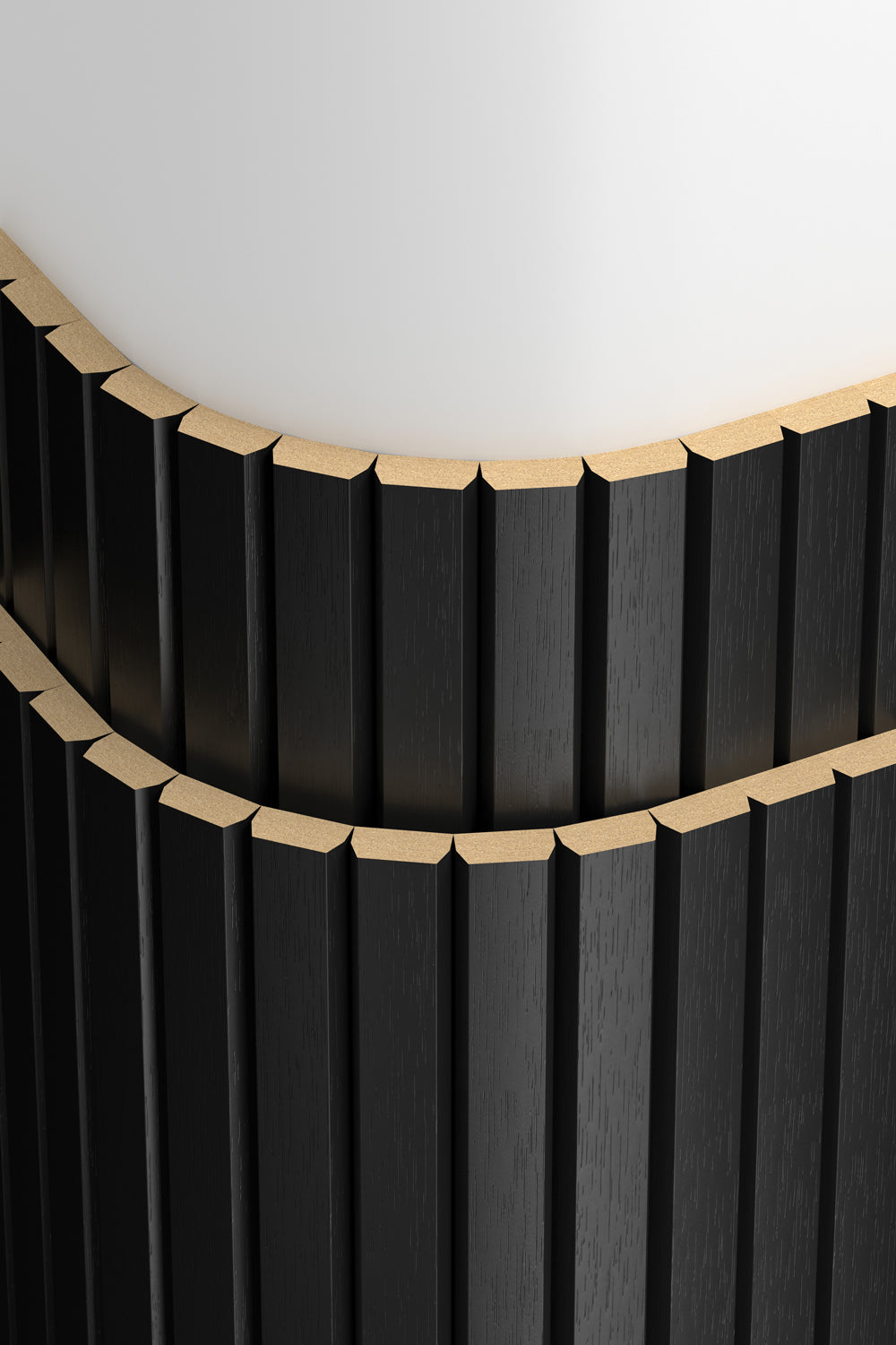 Flexible Beveled Panel Wood Wall Panel Interior Siding - Ultra Black ...