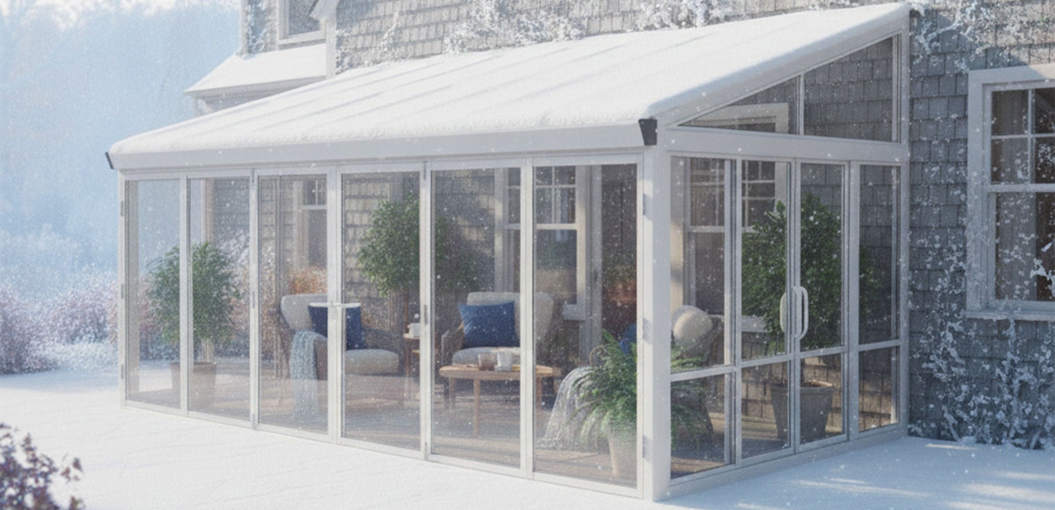 glass sunroom, greenhouse & solarium home additions - Panel Prestige ...