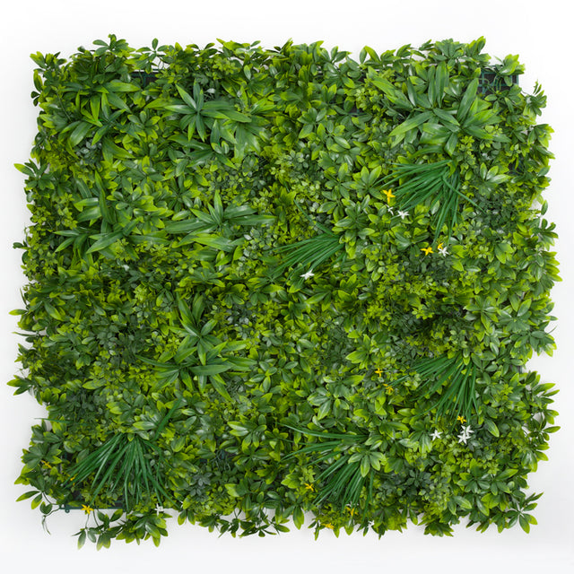 Star Orchid Decorative Artificial Hedges Faux Plant Wall Tiles - Panel ...